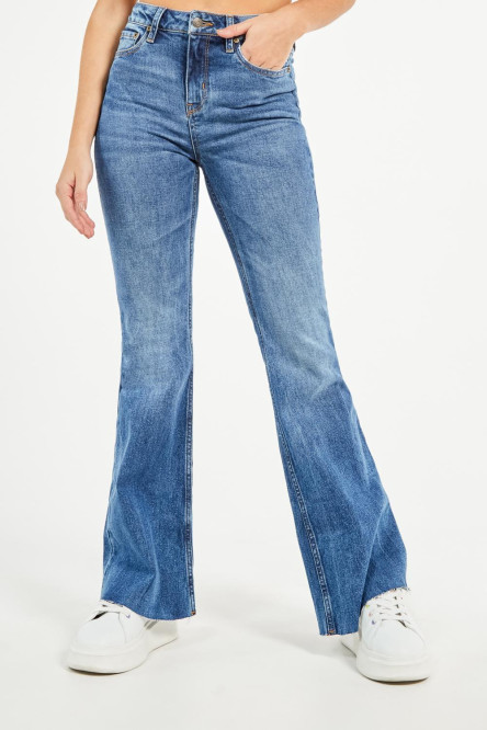 Jeans bota ancha para mujer