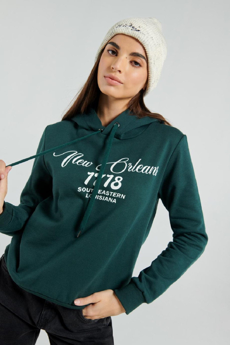 Buzos para mujer | Con capota, Cropped, Afelpado, estampados y más